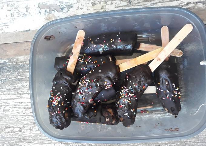 Resep Es pisang coklat aka piscok camilan anak oleh Susy Susilawati ...