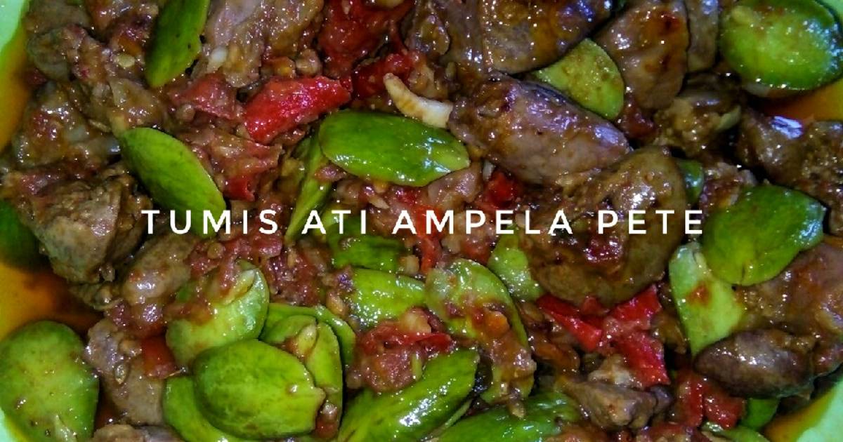 179 resep oseng hati petai enak dan mudah - Cookpad