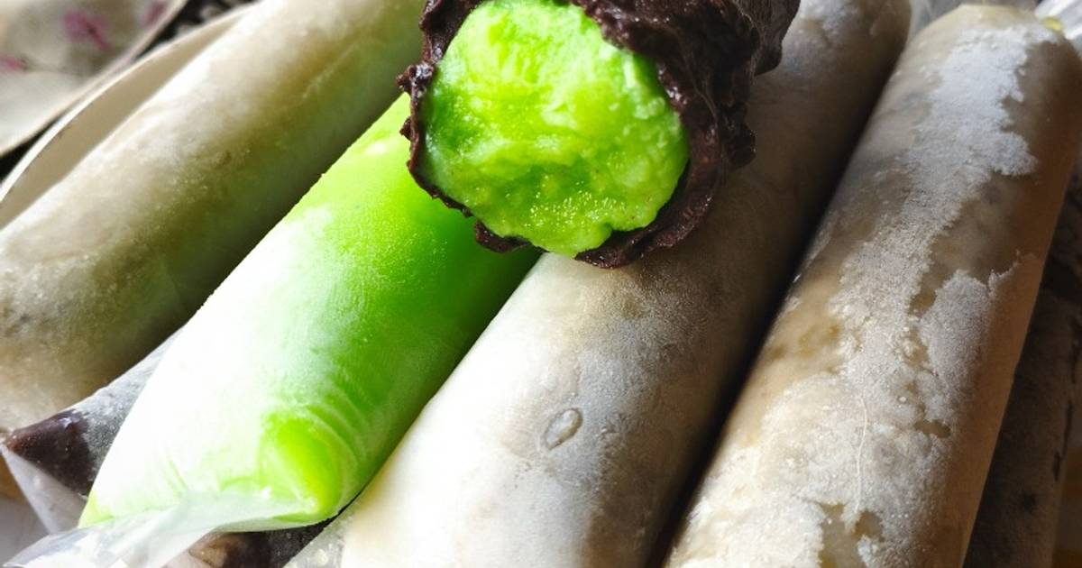 Resep Es Potong/Es Lilin oleh Anis|Qaias Kitchen - Cookpad