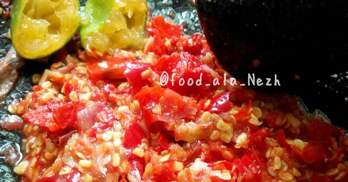 Resep Sambal Cikur (Kencur) oleh Agnesh_eNonk - Cookpad