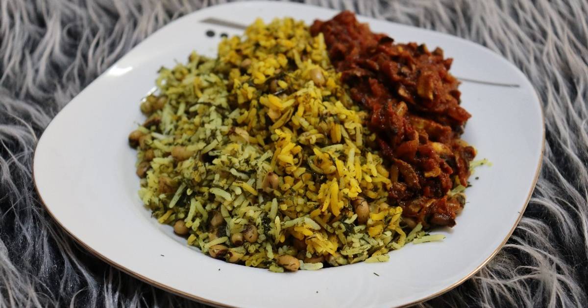 طرز تهیه لوبیا پلو ساده و خوشمزه توسط amir hosein - کوکپد