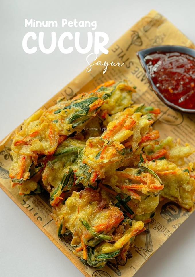 Resipi Cucur Sayur & Bilis Rangup oleh Nurul Razali - Cookpad