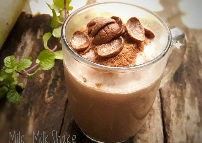 Resep Milo MilkShake oleh Pawon mair (Irma Rahmawati) - Cookpad