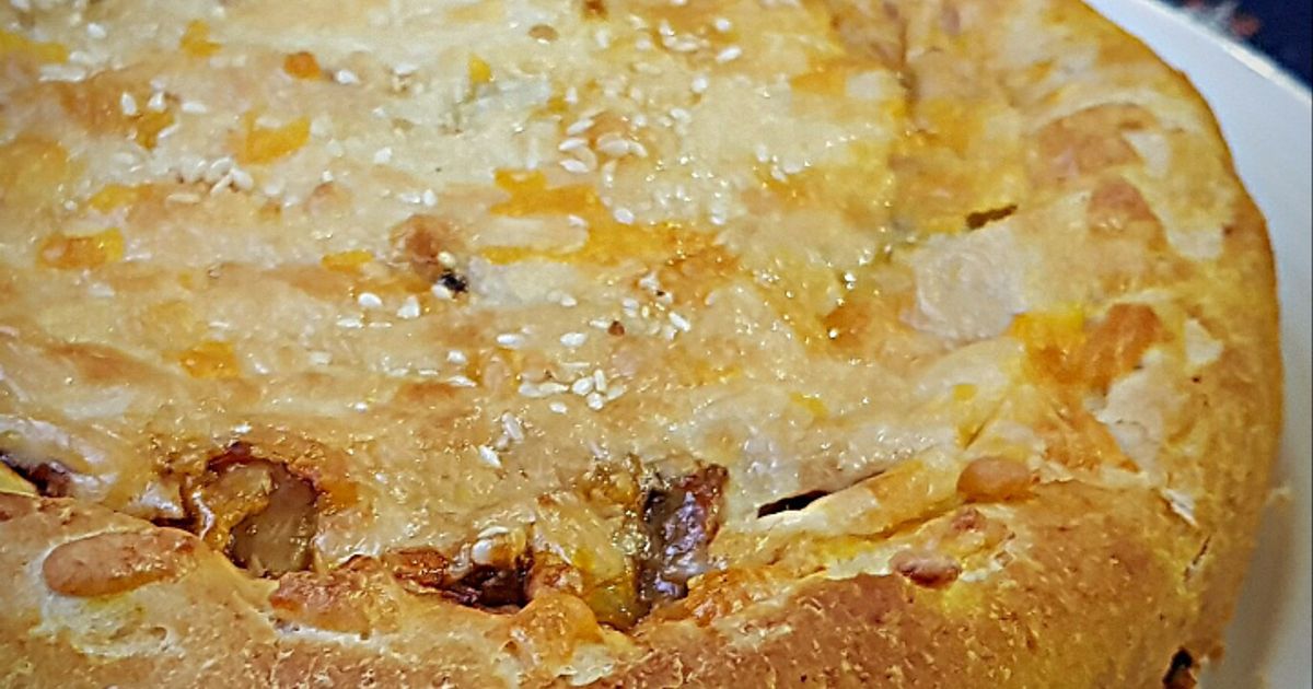 طرز تهیه پیتزا شیکاگو (پیتزا دیپ دیش) با خمیر خانگی ساده و خوشمزه توسط ...