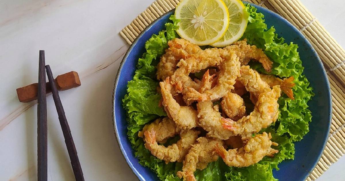Resep Udang Kribo saus lemon mayo oleh @izsaiz - Cookpad