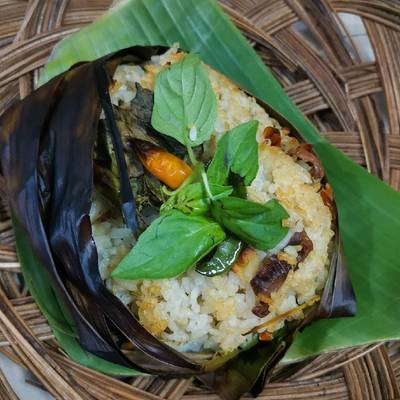 Resep Nasi Bakar Ati Ampela oleh Rhee - Cookpad