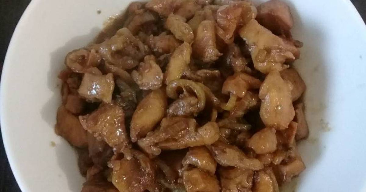 Resep Chicken Saos Teriyaki oleh Lushi Tanzania - Cookpad