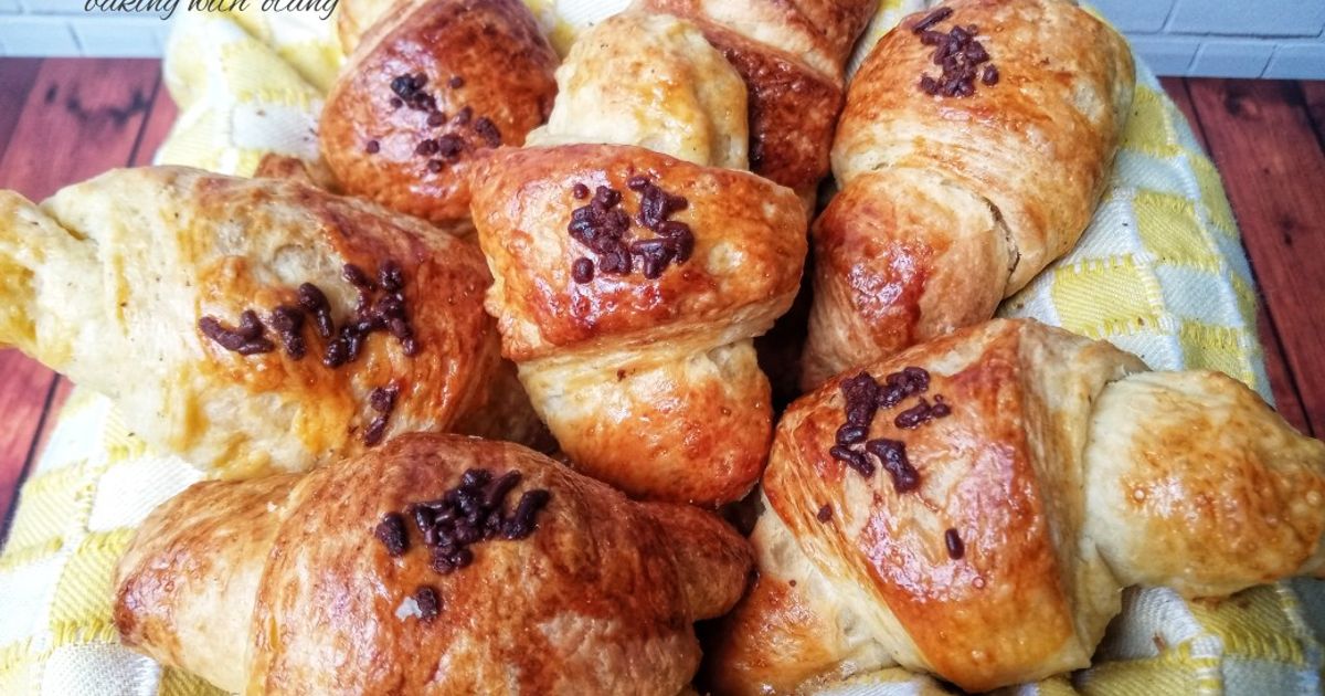 Resep Croissant 🥐 Danish Pastry Oven Tangkring oleh Baking With 'Otang ...