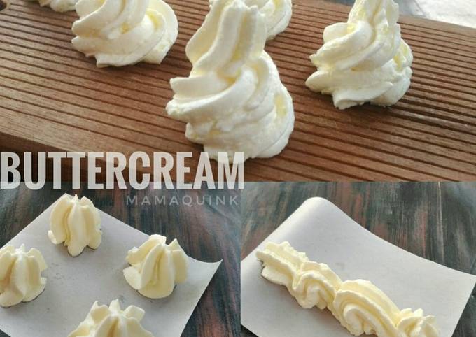 Resep Butter cream oleh Mamaquink - Cookpad