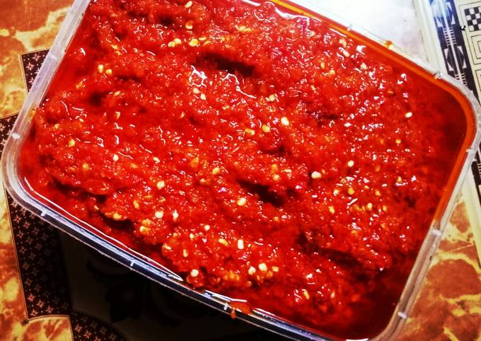 Resep Cabe Giling oleh Annisa sr - Cookpad
