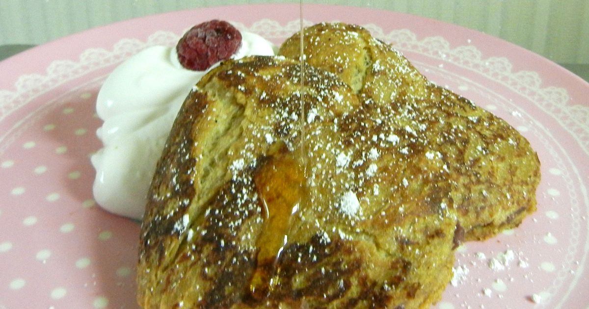 Sweet Red Bean Stuffed French Toast Recipe by Shae Mitchell - Cookpad