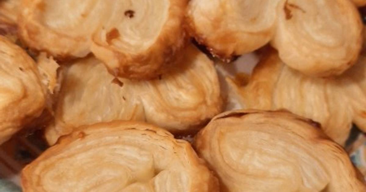 Palmeritas caseras Receta de Merche- Cookpad