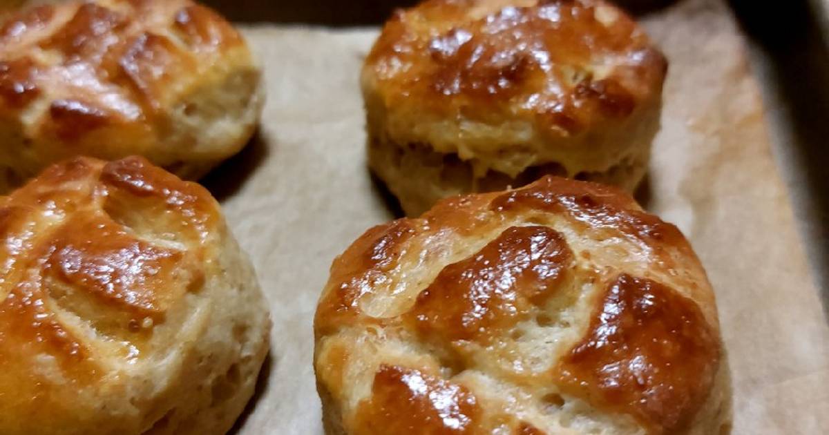 Mascarpone-s pogácsa teljes kiőrlésű liszttel | Edina Furkó receptje ...