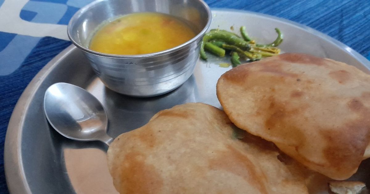Arbi Ki Kachoriya With Aloo Sabji 😋 रेसिपी बनाने की विधि in Hindi by ...
