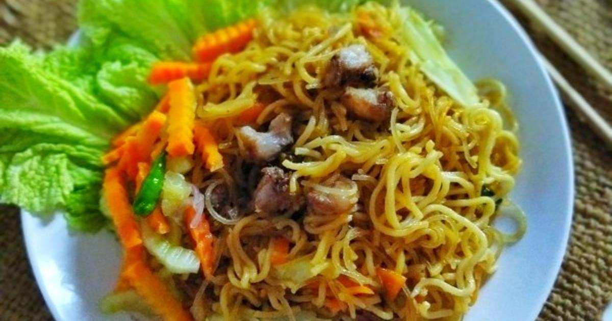 Resep Mie goreng daging sapi oleh DaruDewi💞 - Cookpad