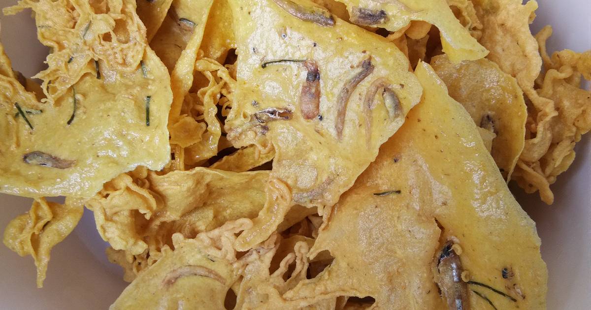 121 resep rempeyek ikan teri crispy enak dan mudah - Cookpad