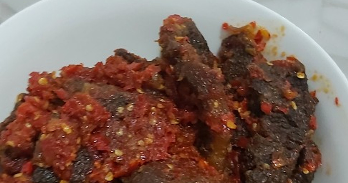 Resep Balado Daging Sapi oleh Neng Geulis Sofyan - Cookpad