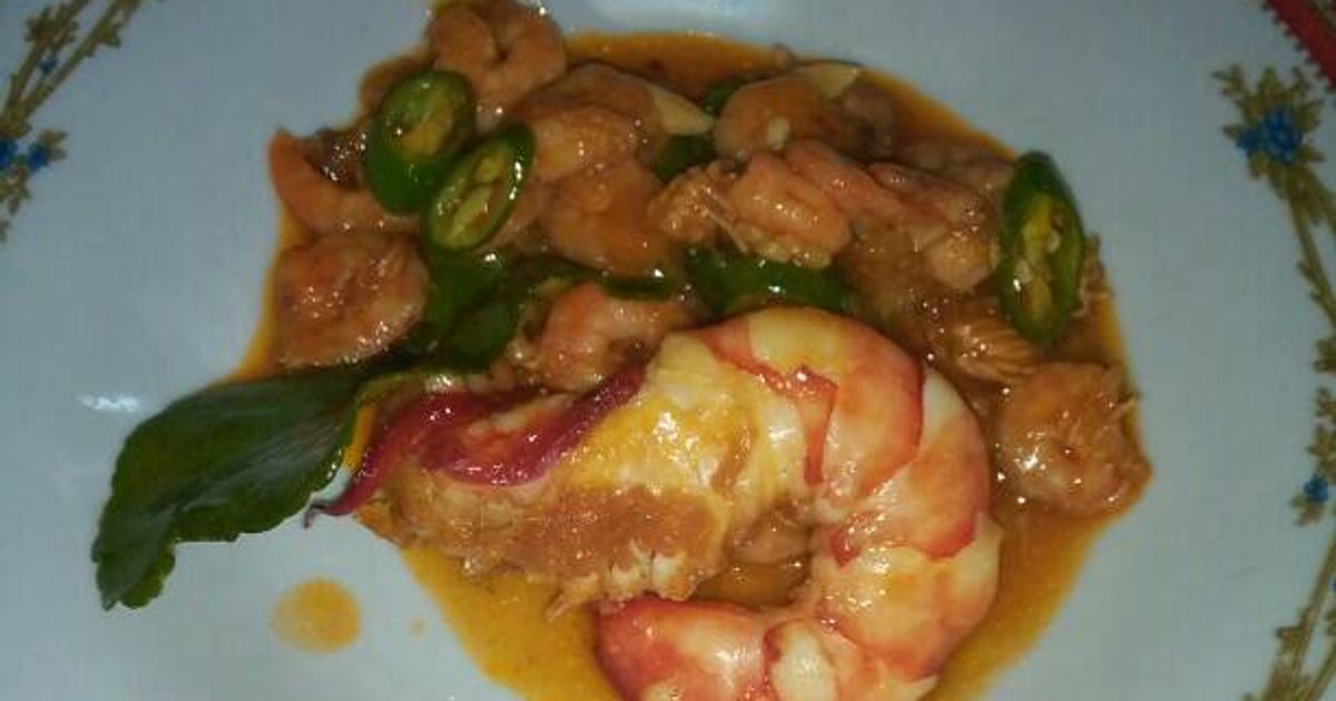 Resep Udang Saos Makyus oleh Iin Hardiyanti - Cookpad