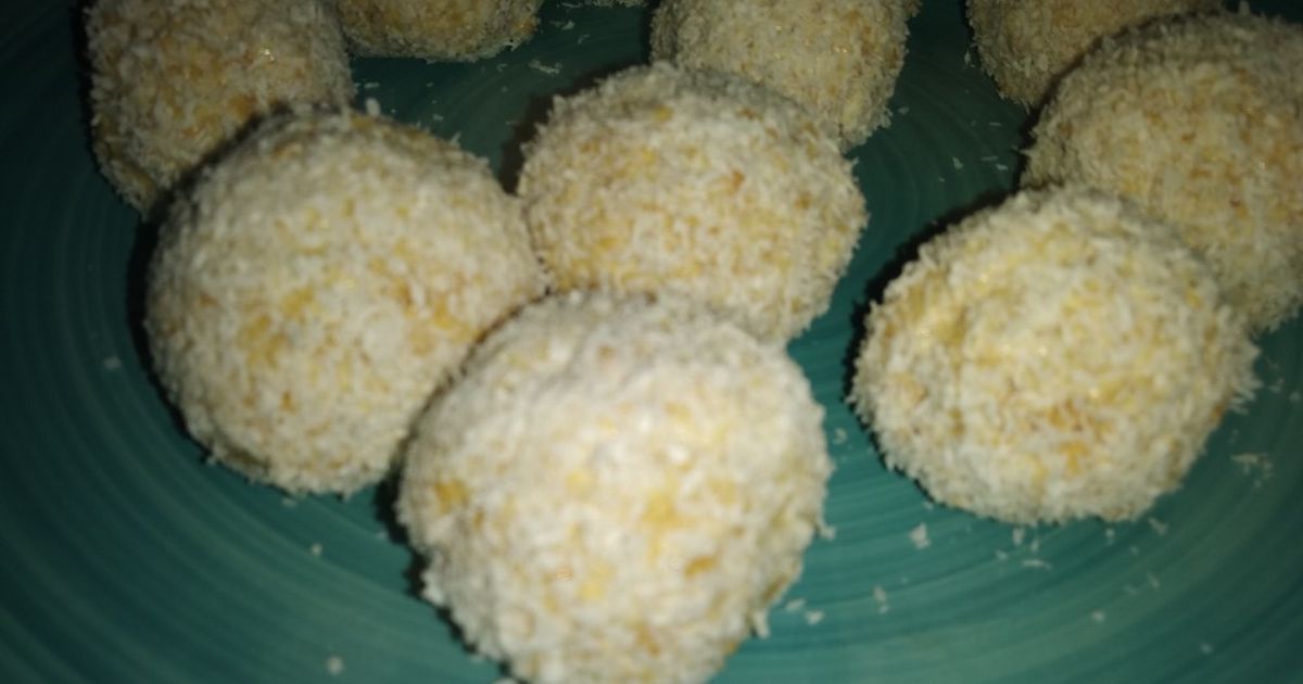 Trufas Fáciles De Maní Con Coco 😍🥜 Receta de Antonella Sierra- Cookpad