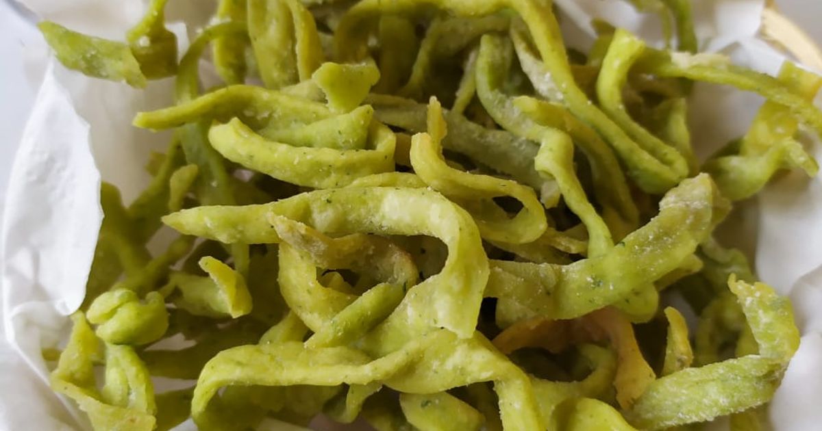 Resep Stick Bayam Keriting (Renyah) oleh Cory Rahmaniah - Cookpad