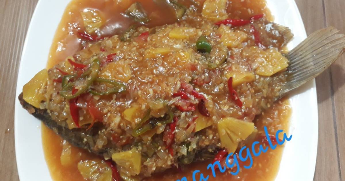 Resep Gurami goreng tepung saus nanas oleh Renny Manggala - Cookpad Resep Gurami goreng tepung saus nanas oleh Renny Manggala - Cookpad