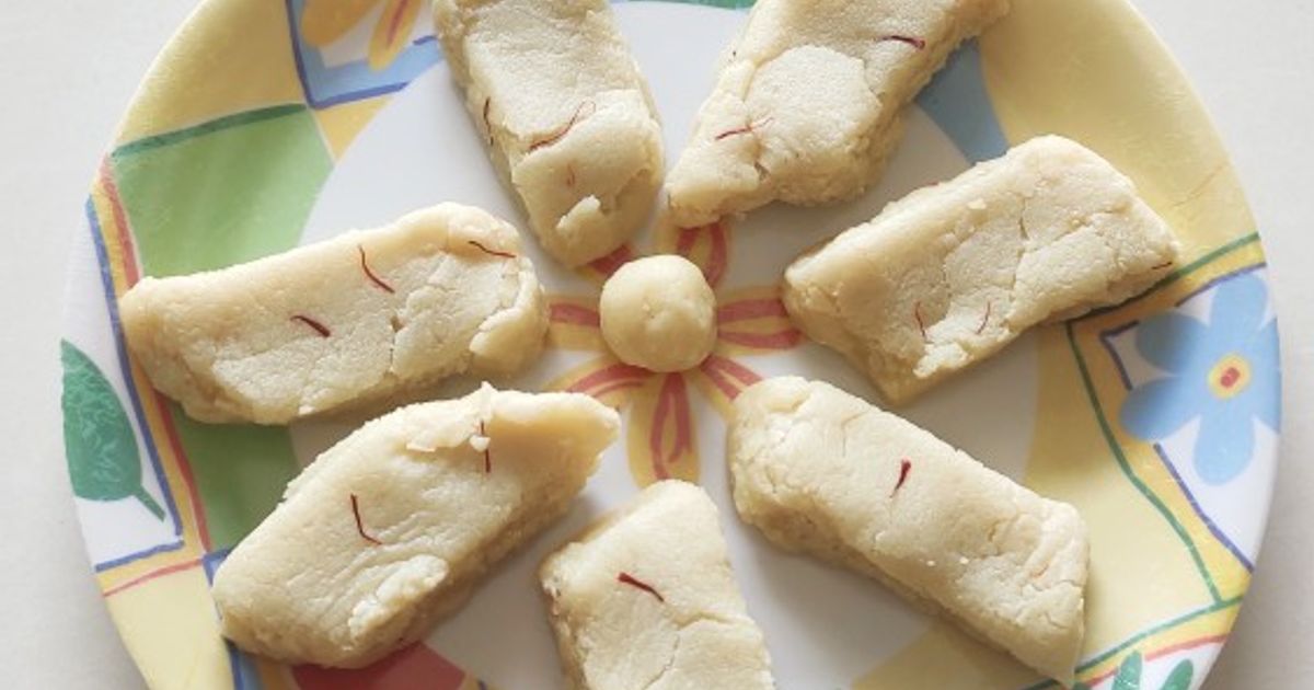 Almonds Burfi Recipe by Deepal Shah - Cookpad