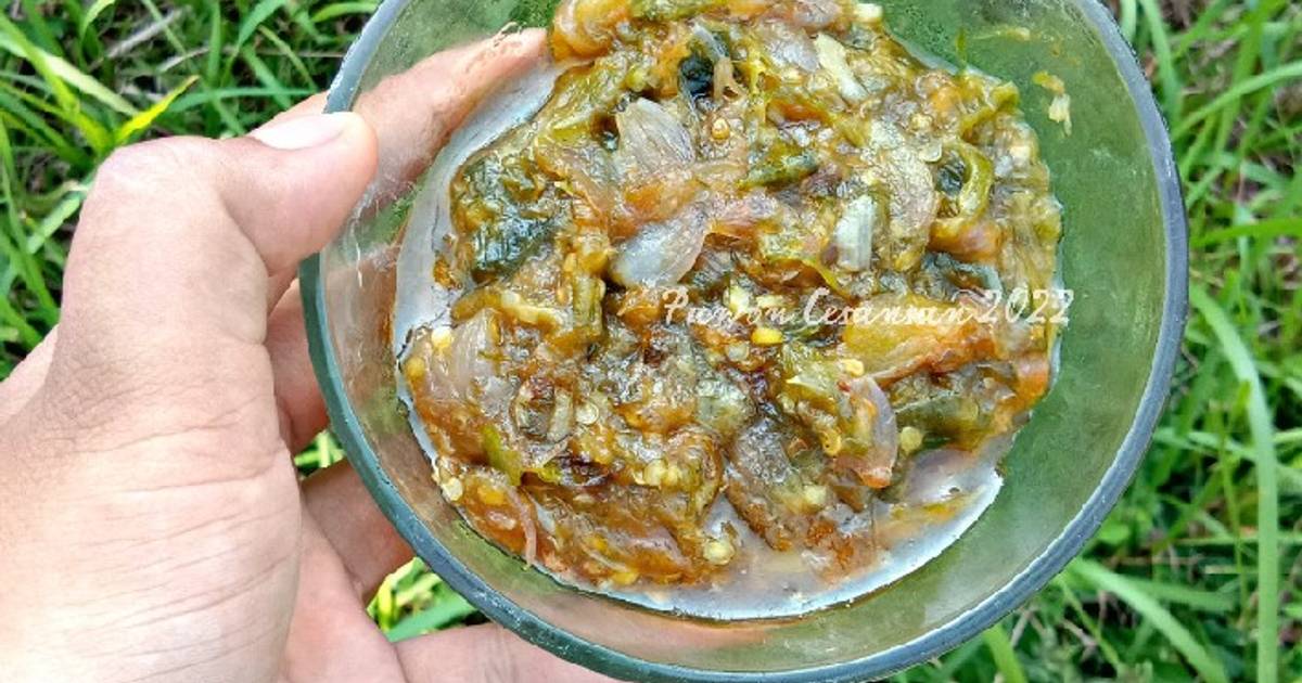Resep Sambel Hejo Ala Cesansan oleh Pawon Cesansan - Cookpad