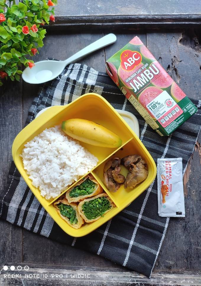 Resep Telur Gulung Bayam (Bekal Anak Sekolah) oleh Widjie Astuti - Cookpad