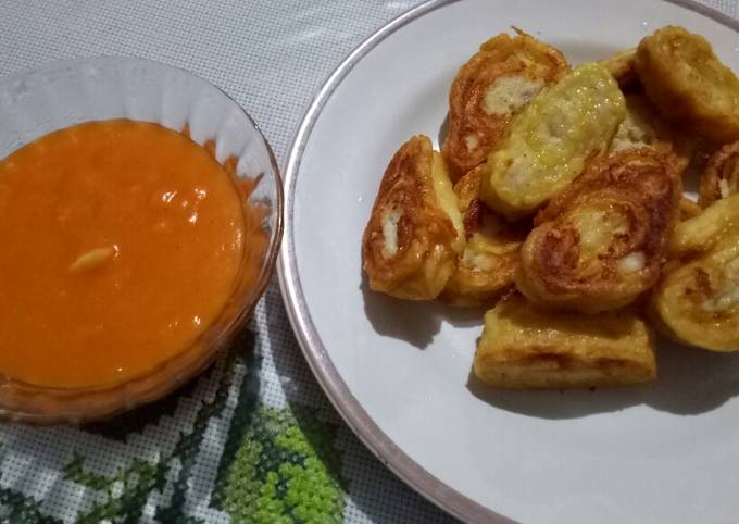 Resep Rolade ayam saos asam manis fibercreme (homemade) oleh Aida Nurul ...