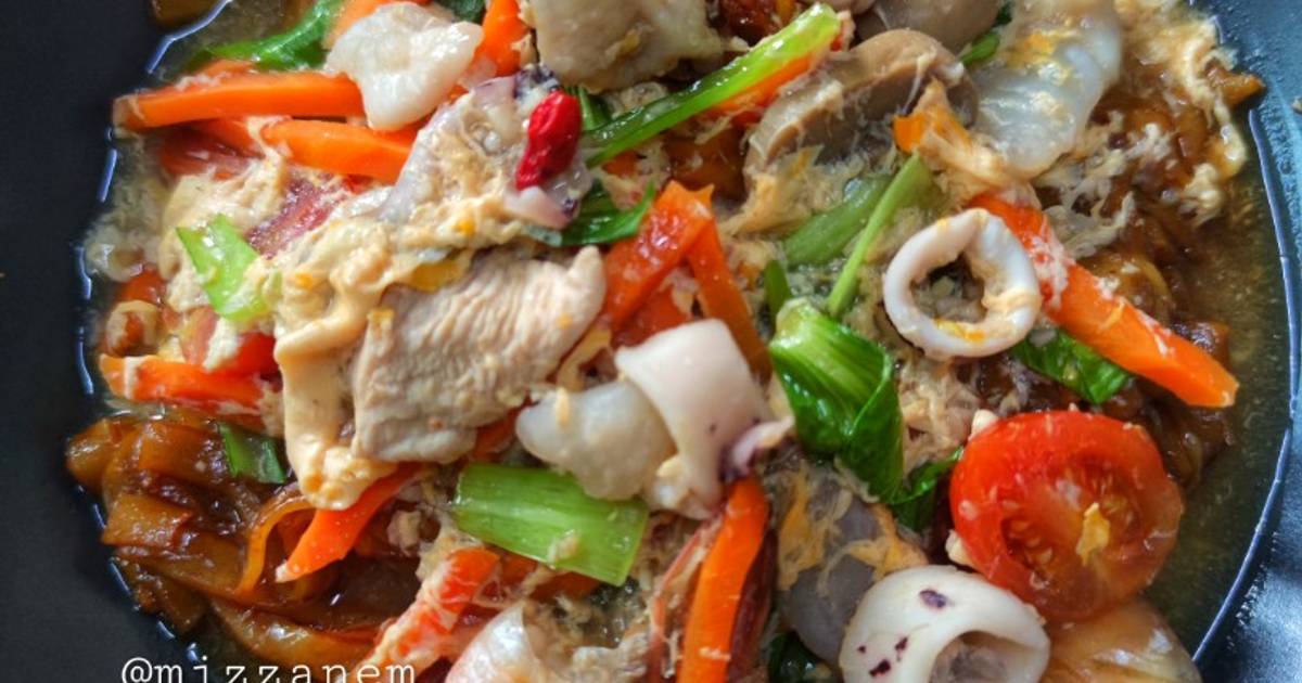 Resipi Kuey Teow Ladna (Wa Tan Ho) oleh Mizzanem - Cookpad