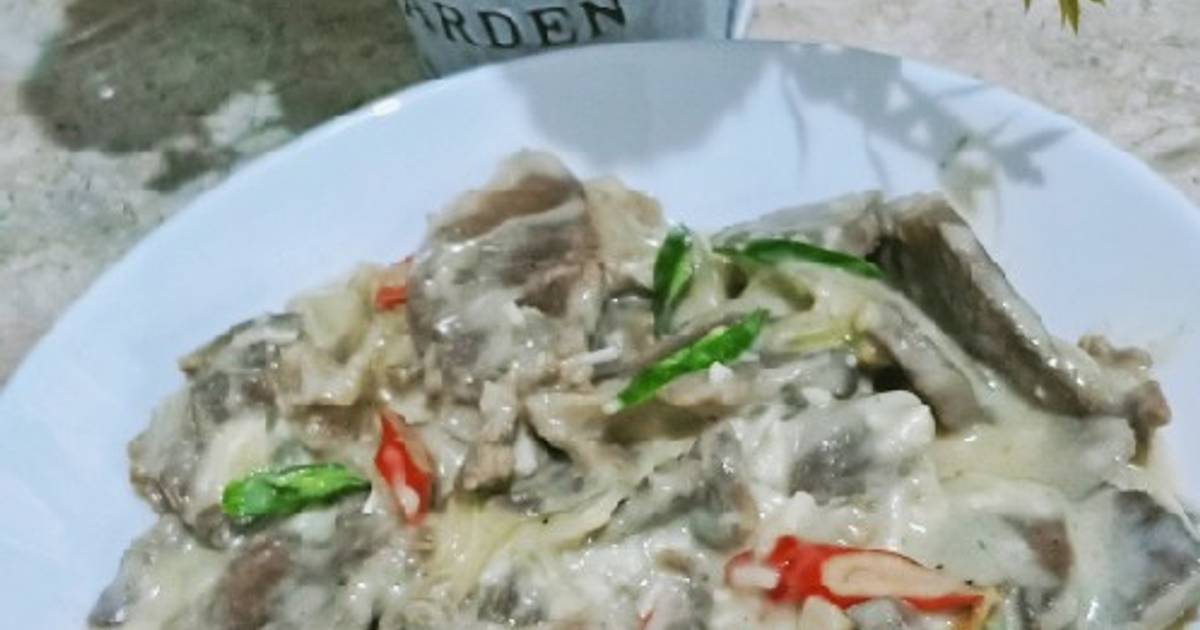 Resep Lidah Saus Putih Keju oleh Ina Rachmawati - Cookpad