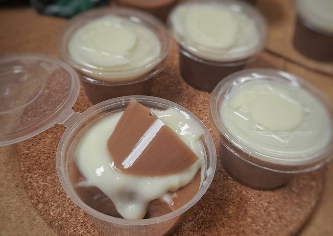 Resep Puding kopi vla Vanila oleh Hadleny Kitchen - Cookpad