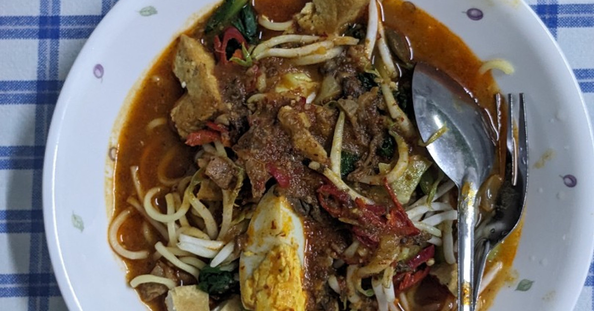 Resipi Mee Kuah Daging Dan Tulang oleh Nana Isya - Cookpad