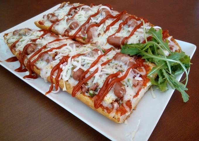 Pan pizza Receta de Max Manuel- Cookpad