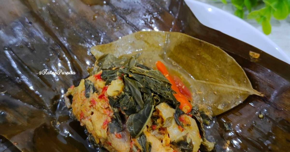 Resep Botok Ayam Daun Singkong oleh Ratna Puspita - Cookpad