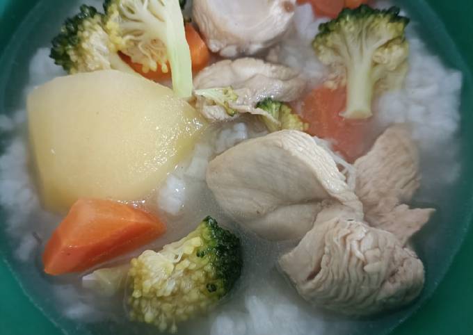 Resipi Bubur & sup ayam oleh Fatin Khairunnisa - Cookpad