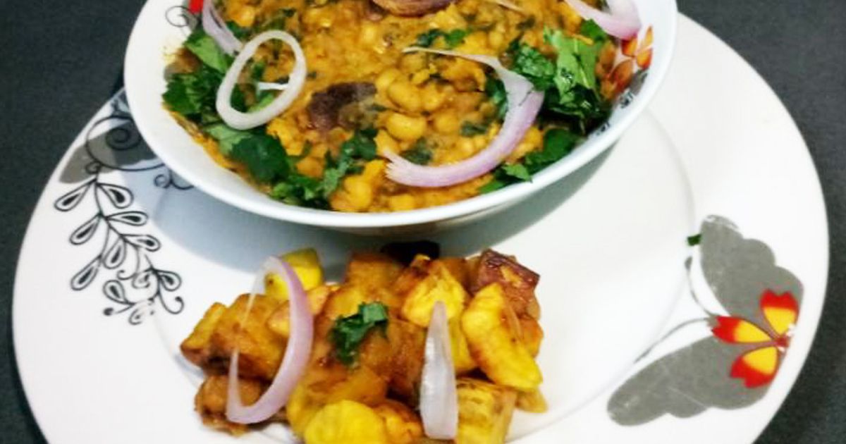 Traditional Dry Fish Beans And Plantain Recipe by Stretchy4.0 - Cookpad