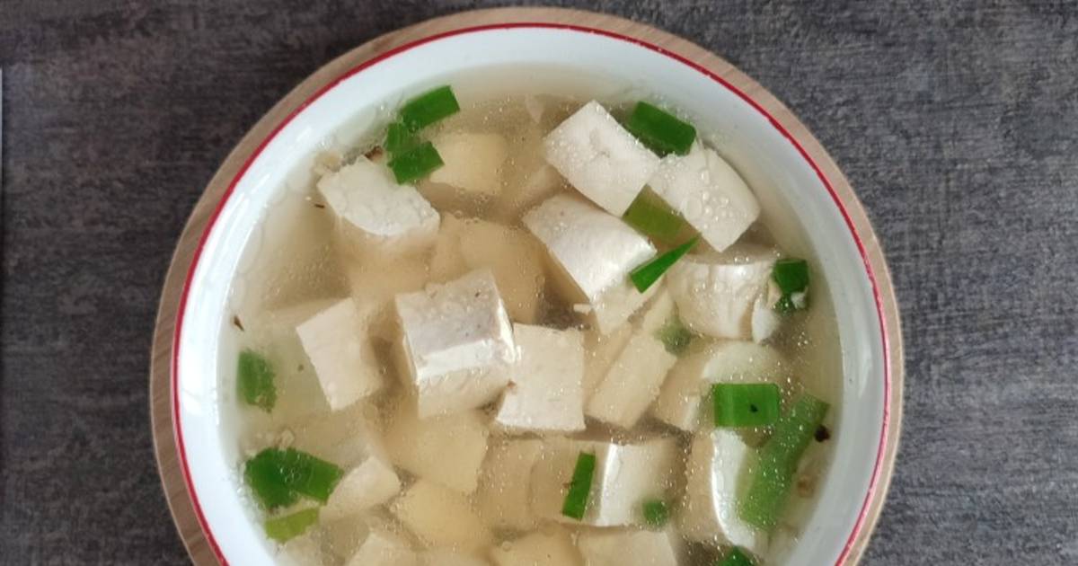 Resep Sup tahu putih oleh AzizahPrantoro - Cookpad