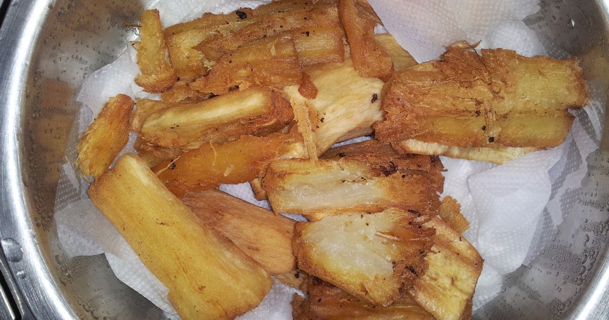 Fried Cassava Recipe by HUSNA - Cookpad
