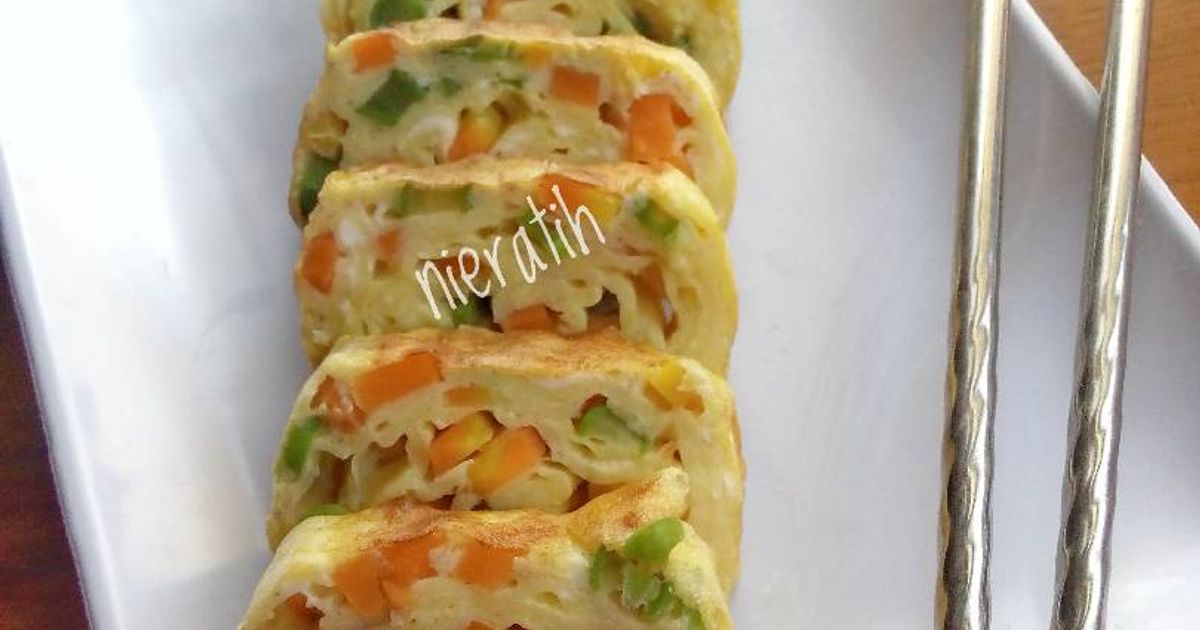 Resep Tamagoyaki oleh Nie Ratih - Cookpad