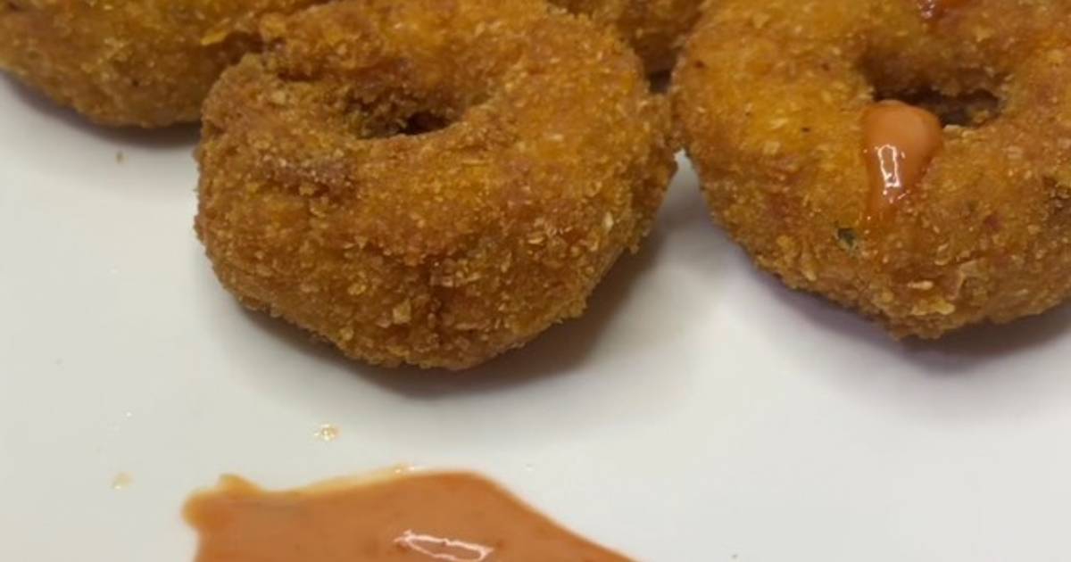 Chicken donut Recipe by slice ’n’ sizzle - Cookpad