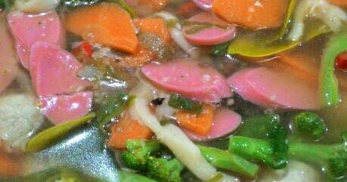 Resep Soup Bakso Ikan Kuah Asam Pedas oleh Maria Eva Liesdhiana - Cookpad