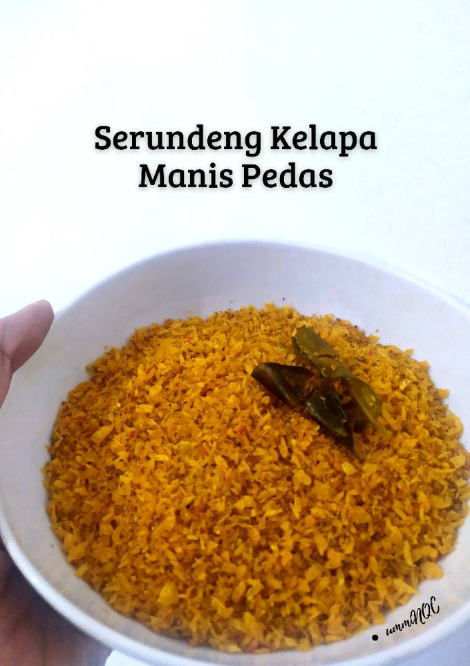 Resep Serundeng Kelapa Manis Pedas oleh ummiNQC - Cookpad
