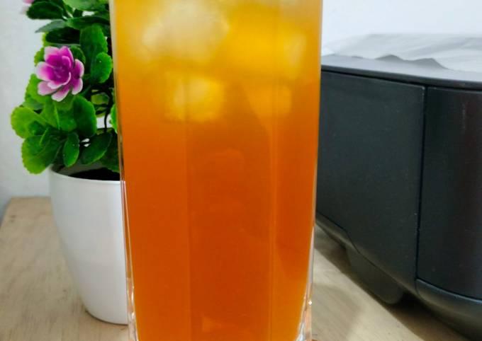 Resep Es teh manis jeruk nipis oleh 🌸Listya 🌸 - Cookpad