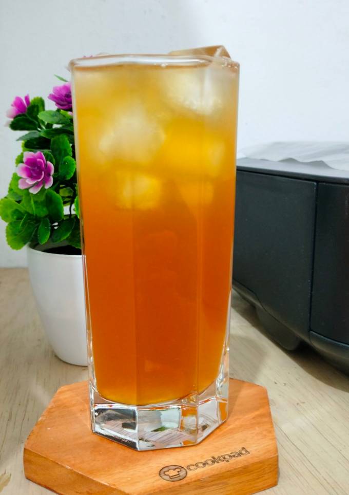 Resep Es teh manis jeruk nipis oleh 🌸Listya 🌸 - Cookpad