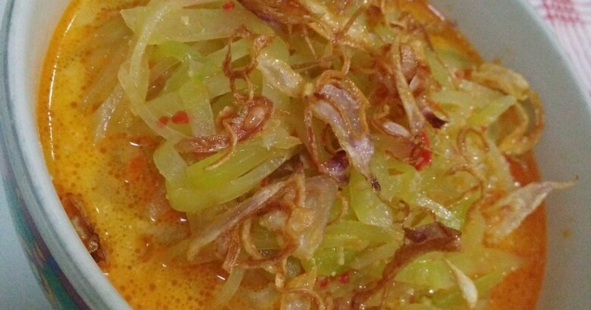 54 resep labu siam tinggi serat enak dan mudah - Cookpad