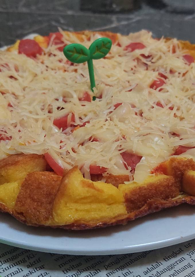 Resep 67. Pizza Teflon Pinggiran Roti Tawar oleh Irma Anisa - Cookpad