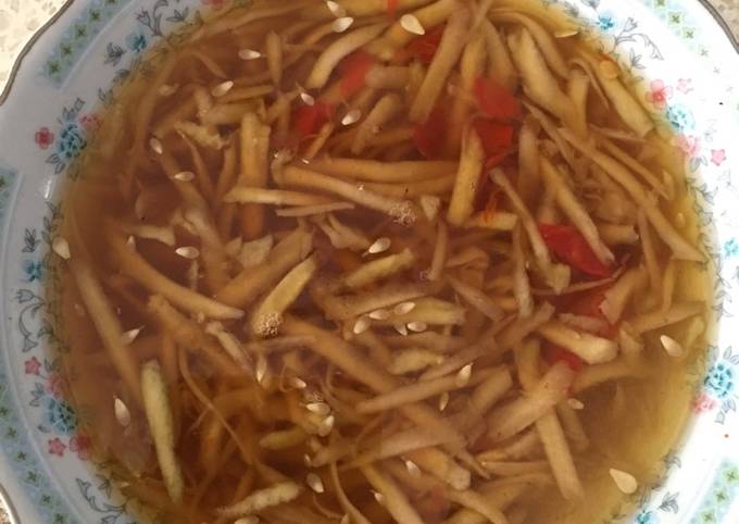 Resep Rujak gobet aka Rujak serut Mangga dan Timun oleh sofiaiko - Cookpad