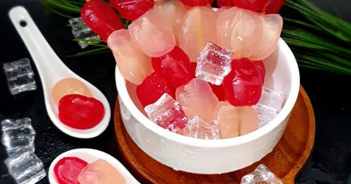 Resep Manisan Kolang Kaling Merah Putih oleh Windu Restina - Cookpad