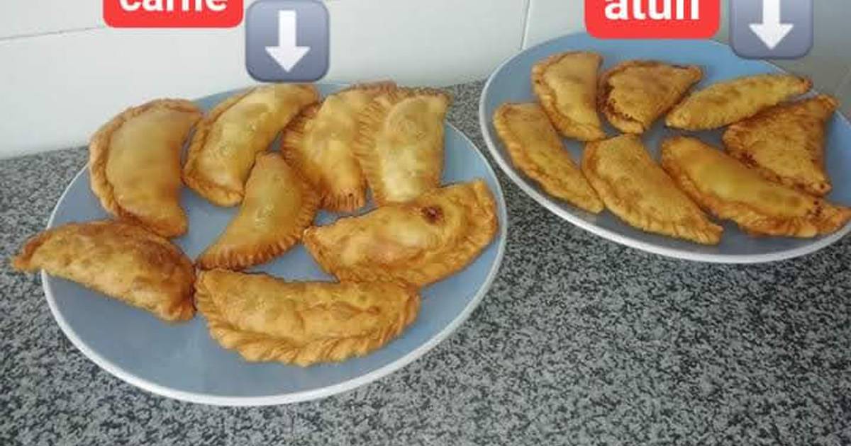 Empanadillas de carne y atún Receta de Isa Da Silva- Cookpad